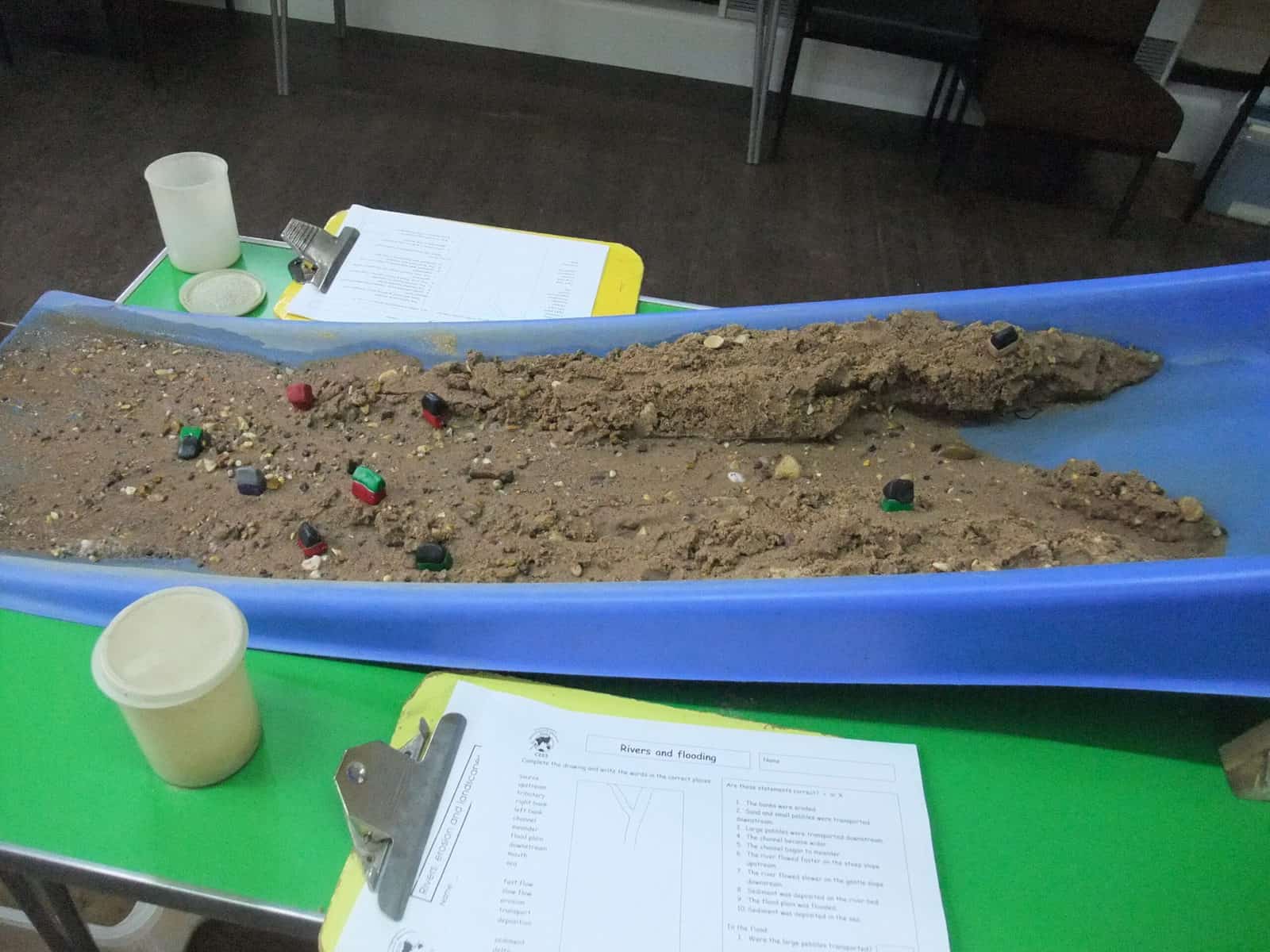 Nature Days outdoor learning resources - Build a river - naturedays.co.uk